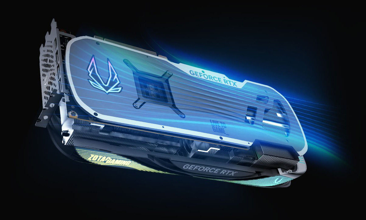 ZOTAC GAMING GeForce RTX 4070 Ti SUPER Trinity Black Edition DLSS 3 16GB GDDR6X 256-bit 21 Gbps ...